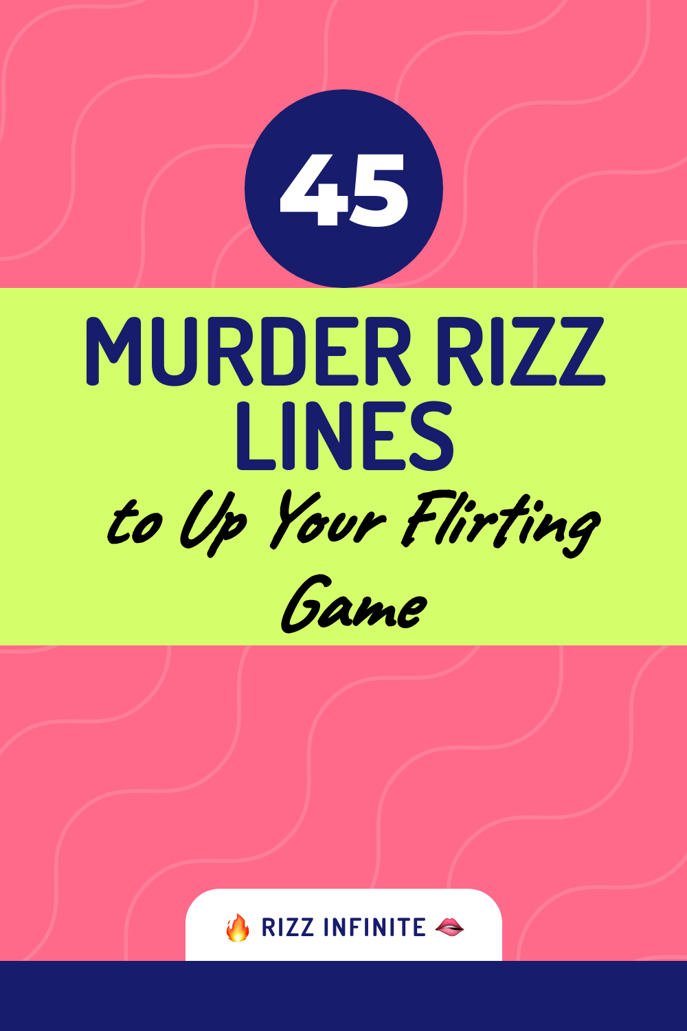 45 Hilarious Murder Rizz Lines to Up Your Flirting Game - Rizz Infinite