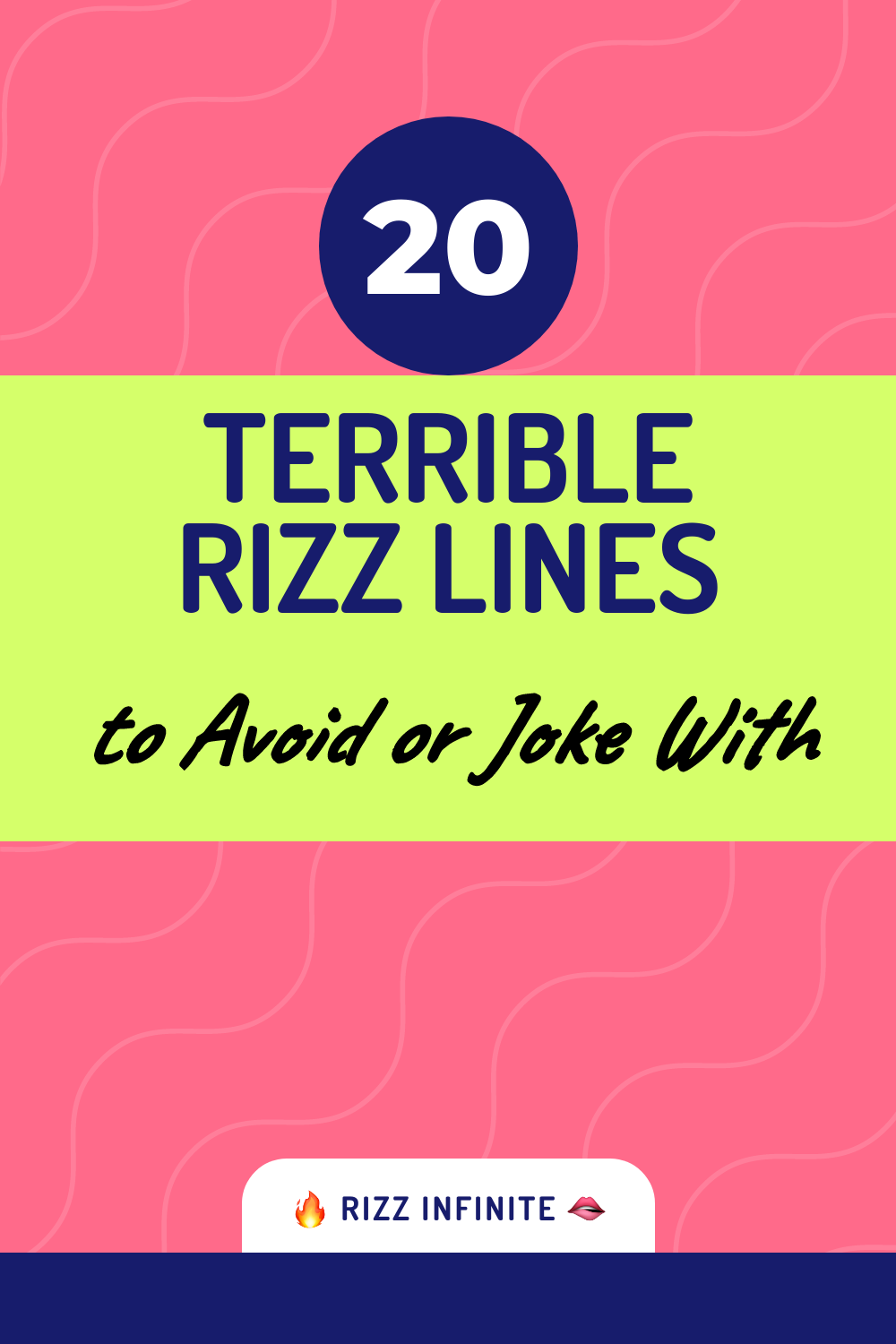 20 Terrible Rizz Lines to Avoid or Joke With - Rizz Infinite