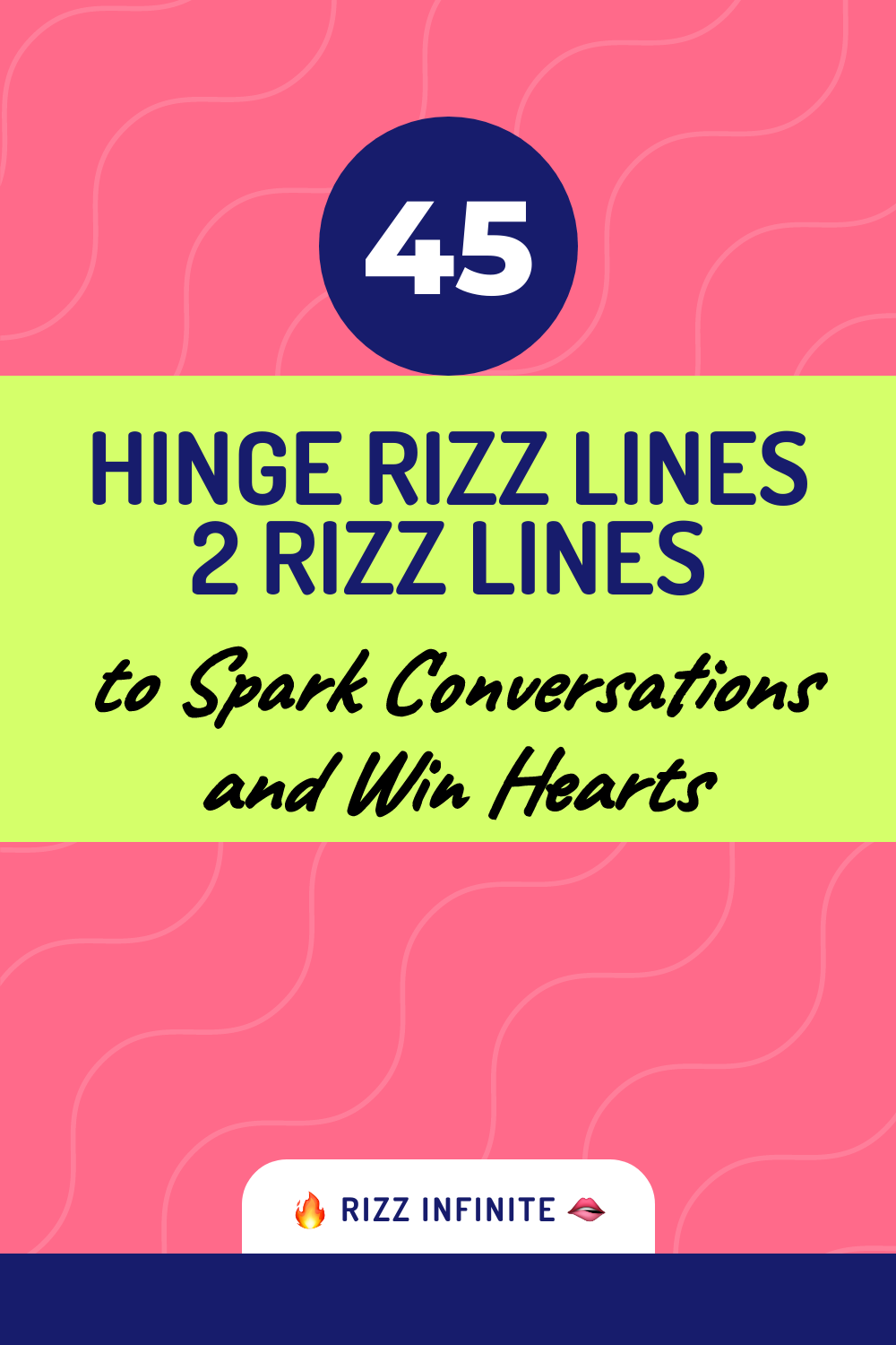 45 Clever Hinge Rizz Lines to Spark Conversations and Win Hearts - Rizz ...