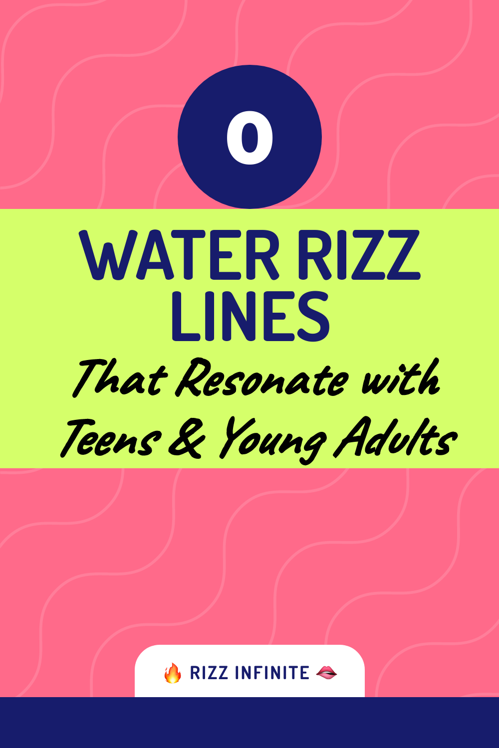 Top 20 Water Rizz Lines That Resonate with Teens & Young Adults - Rizz ...