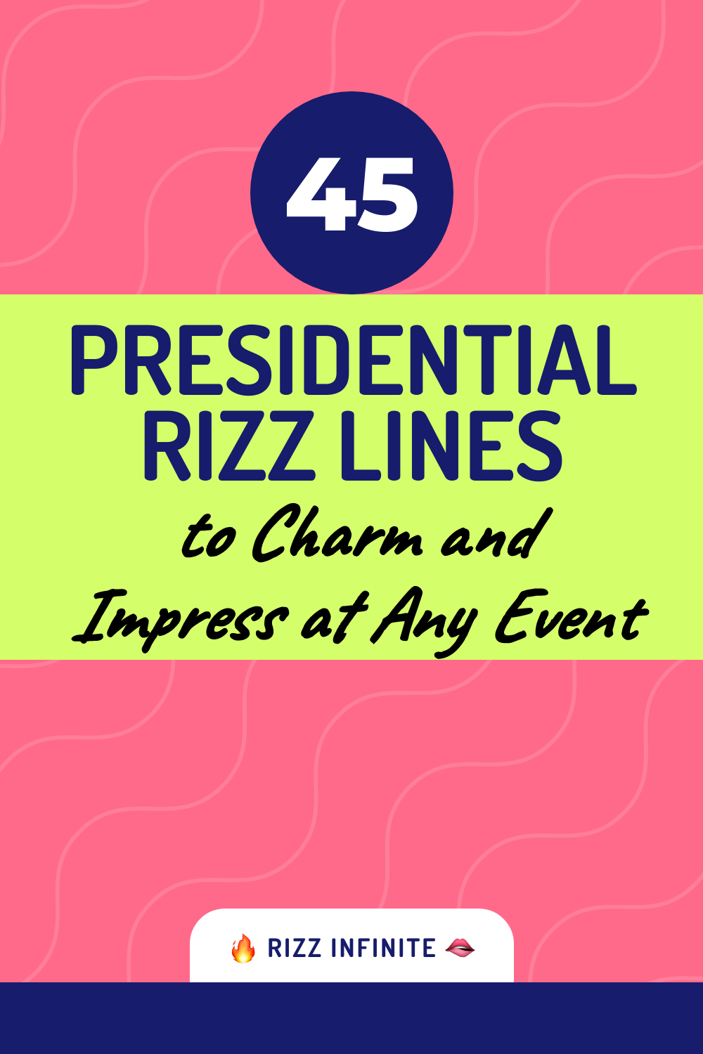 45 Hilarious Presidential Rizz Lines to Charm and Impress at Any Event ...