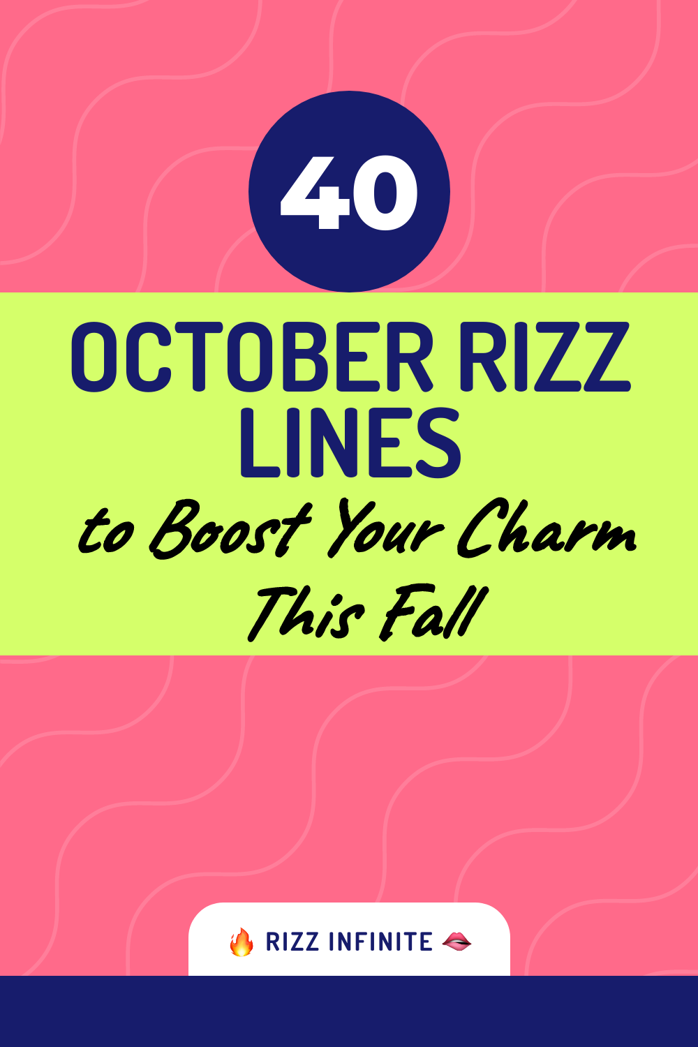 40 Fun and Flirty October Rizz Lines to Boost Your Charm This Fall ...