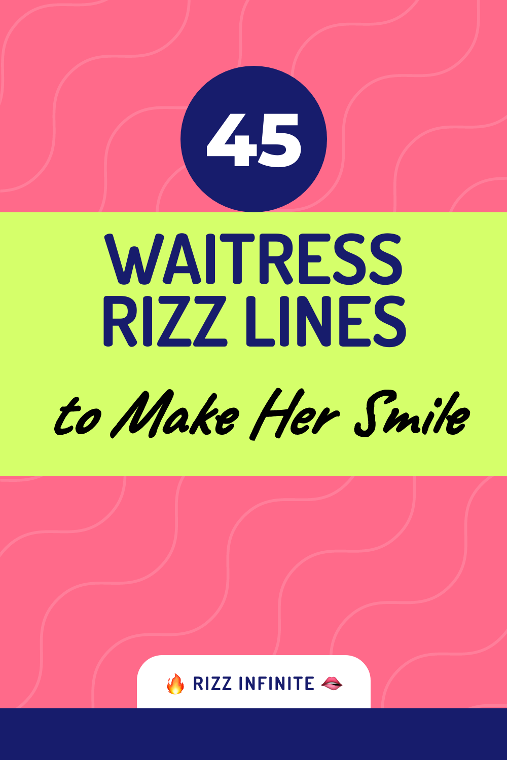 45 Fun and Flirty Waitress Rizz Lines to Make Her Smile - Rizz Infinite