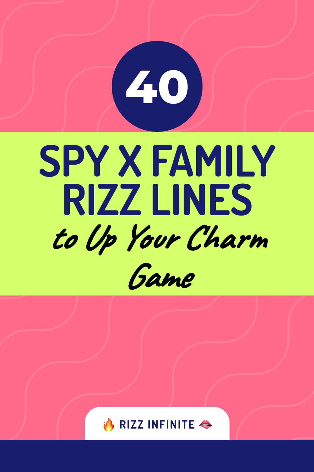 40 Clever Spy x Family Rizz Lines to Up Your Charm Game - Rizz Infinite
